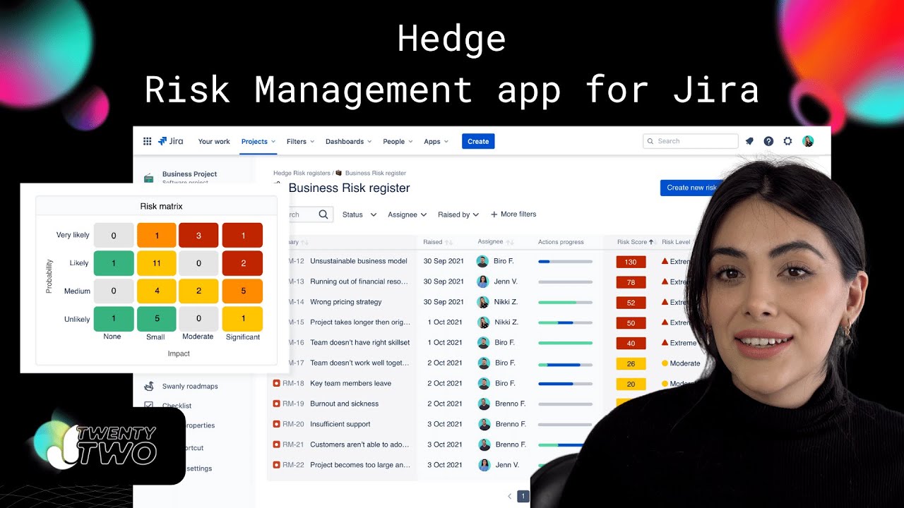 Risk Management for Jira - Introduction to Hedge Jira Add on| Jexo'22 ...