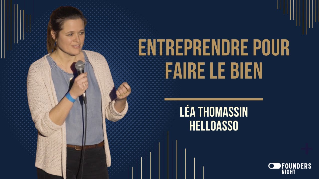 "La technologie est la réponse. Mais quelle est la question ?" par Léa Thomassin de HelloAsso ...