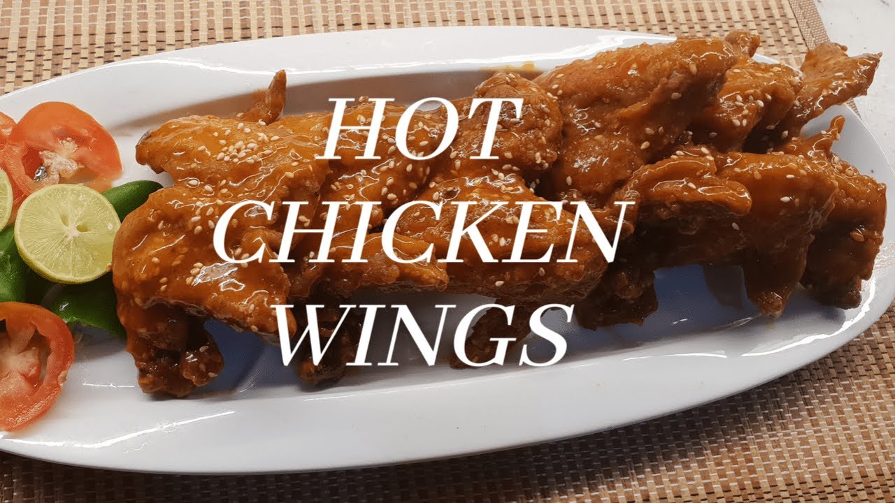 FINGER LICKING HOT CHICKEN WINGS - YouTube