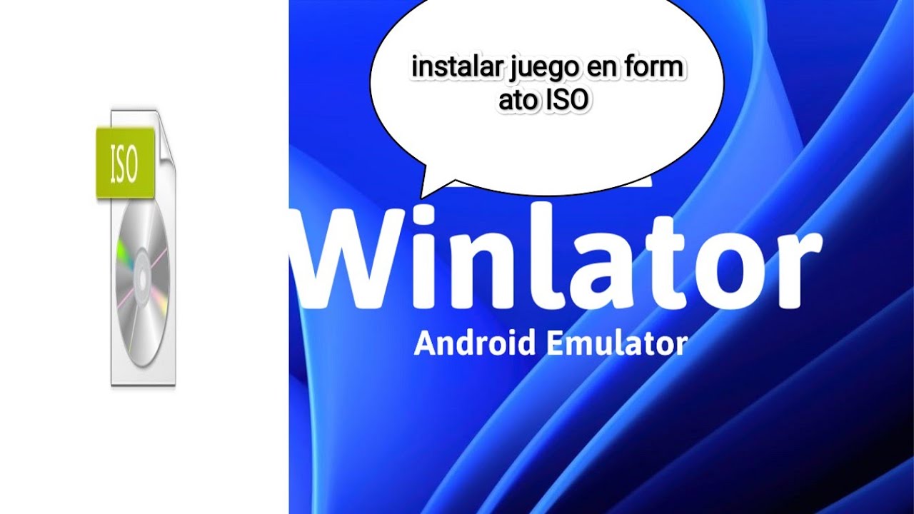 Cómo instalar juegos en Formato ISO en el EMULADOR Winlator - YouTube