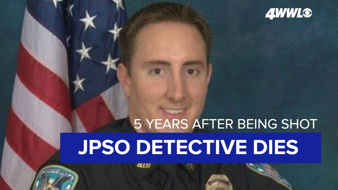 JPSO detective passes away after 5-year battle following shooting - YouTube