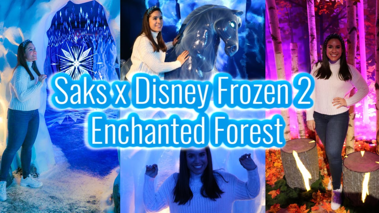 I WENT INTO THE UNKNOWWWWNNNN!!!!!!!!! | The Saks x Disney Frozen 2 ...