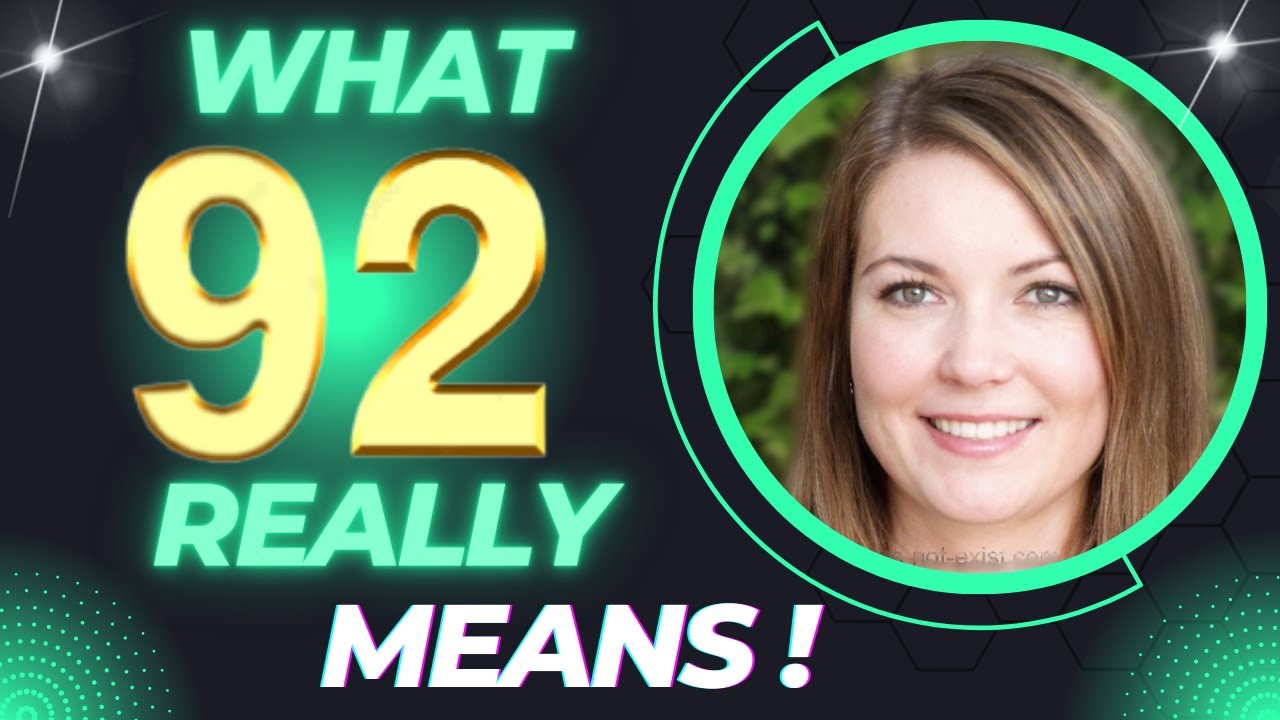 What 92 Really Means ️Why You Keep Seeing ANGEL NUMBER 92🔥{Meaning ...