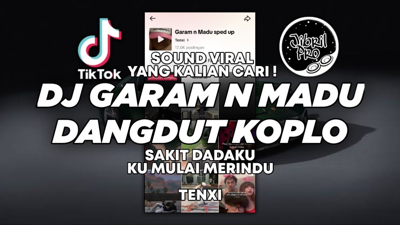 DJ GARAM N MADU - DJ SAKIT DADAKU KU MULAI MERINDU TIKTOK VIRAL 2024 ...