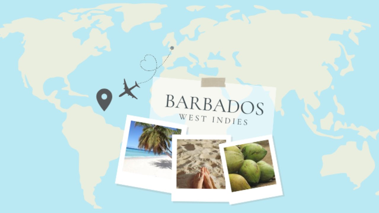 Barbados | West Coast | Holetown | Animated Map - YouTube