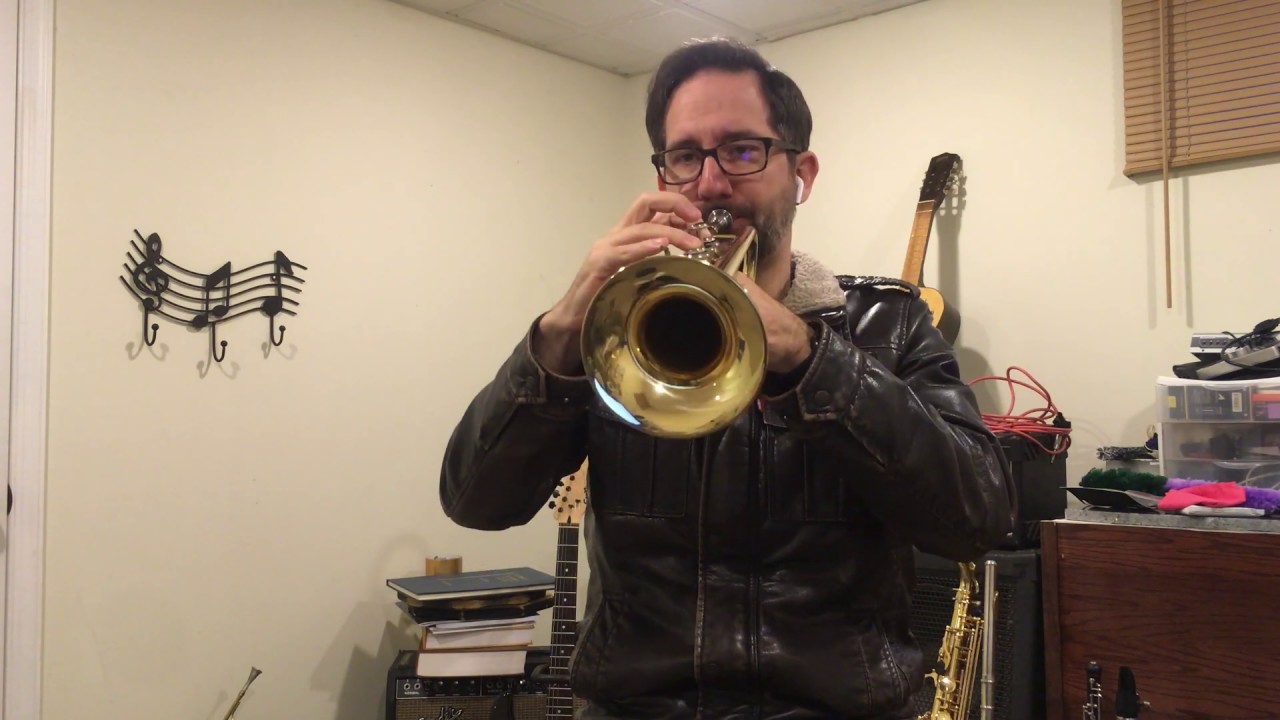 Learning the Trumpet Day - Two - YouTube