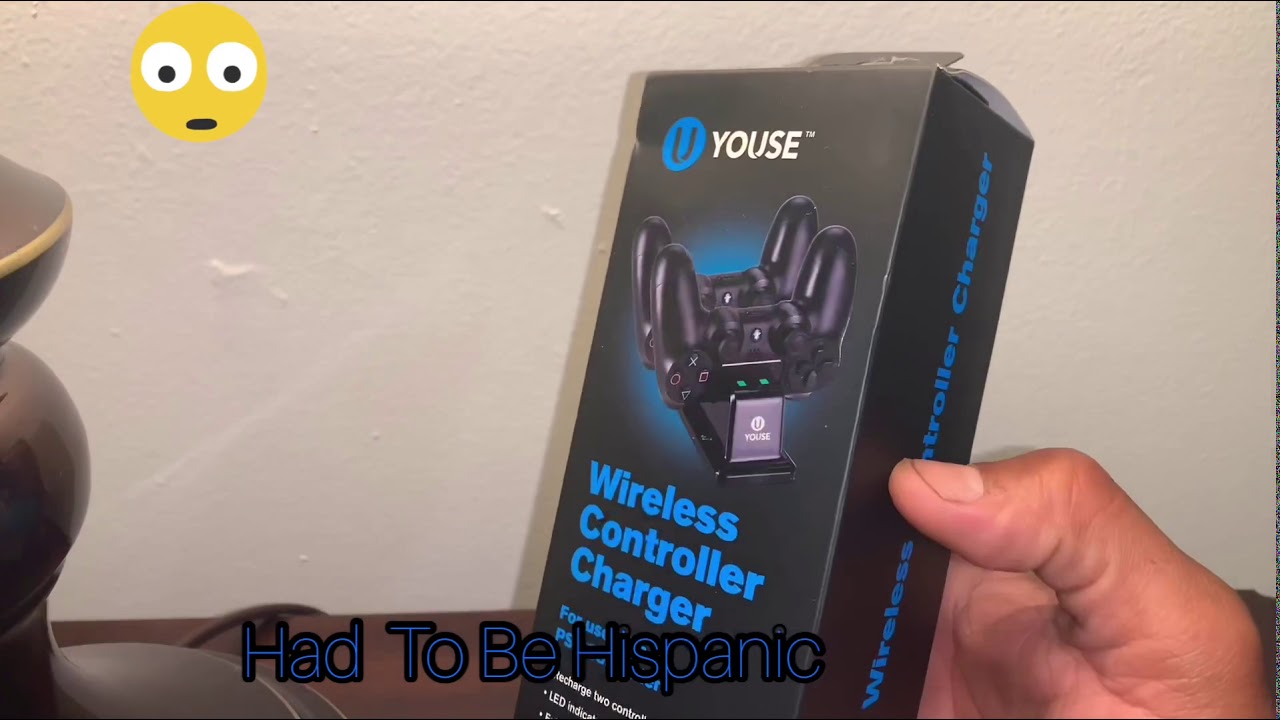 U YOUSE PS4 2 controller DualShock charger - YouTube