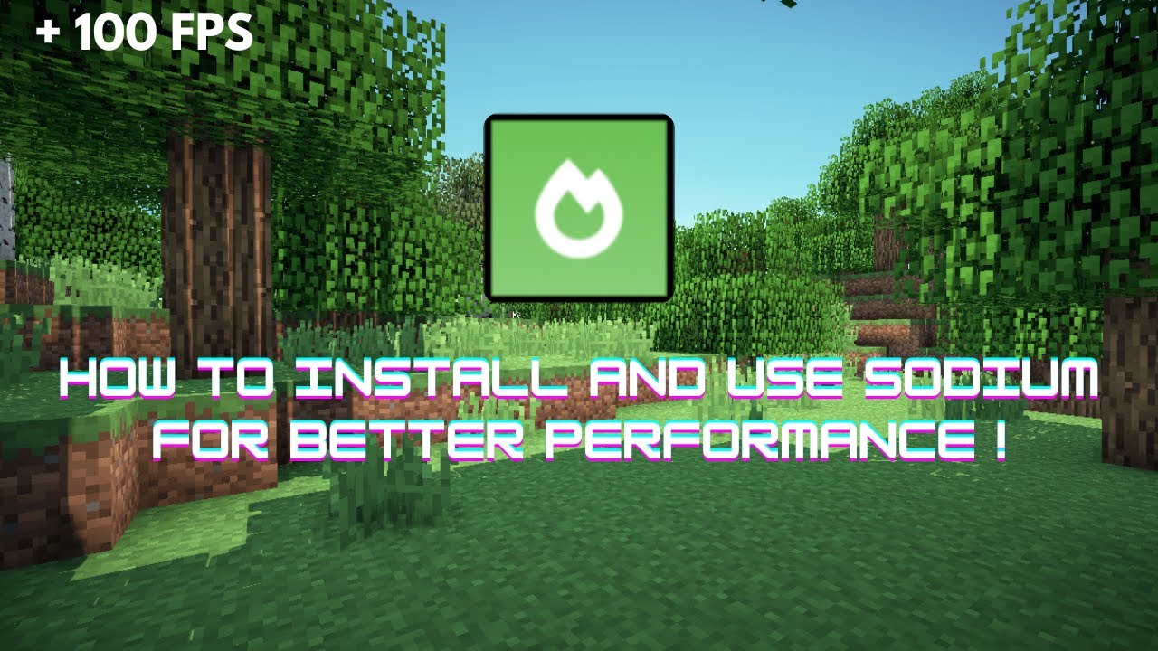 How to install Sodium for optimized gameplay on Minecraft! [Ram Playz ...