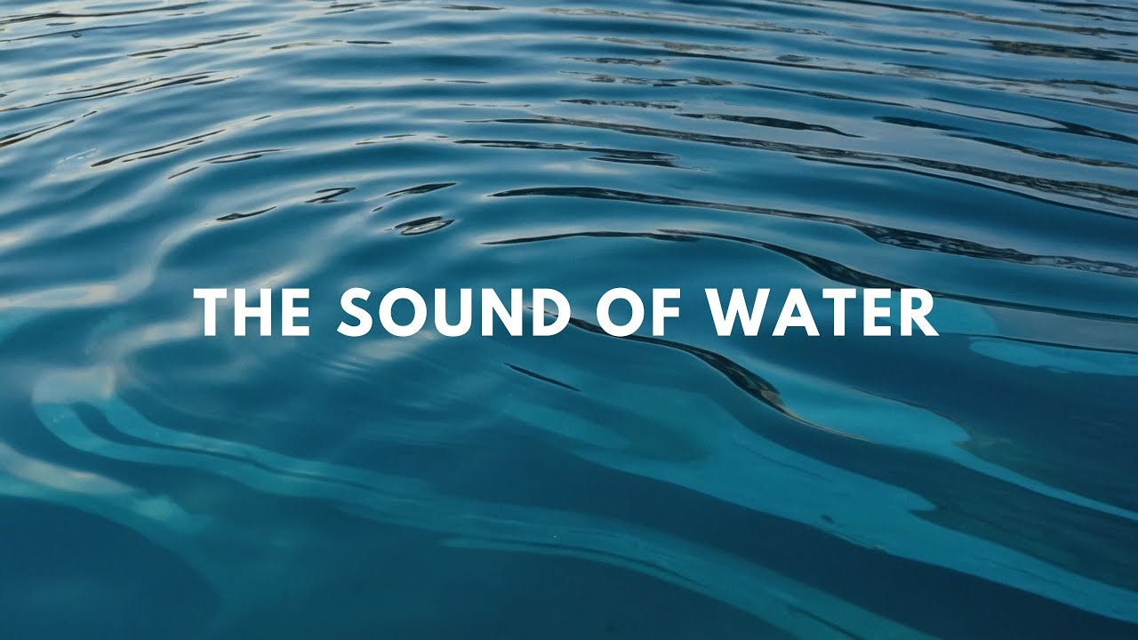 The Sound of Water: Flowing 4K | Calm, Meditation, Focus, Zen - YouTube
