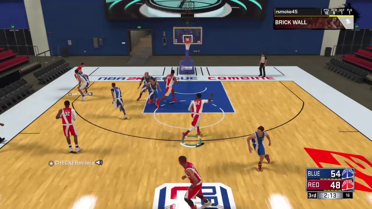 Nba 2k18 draft combine 40 game #2kdraftme - YouTube