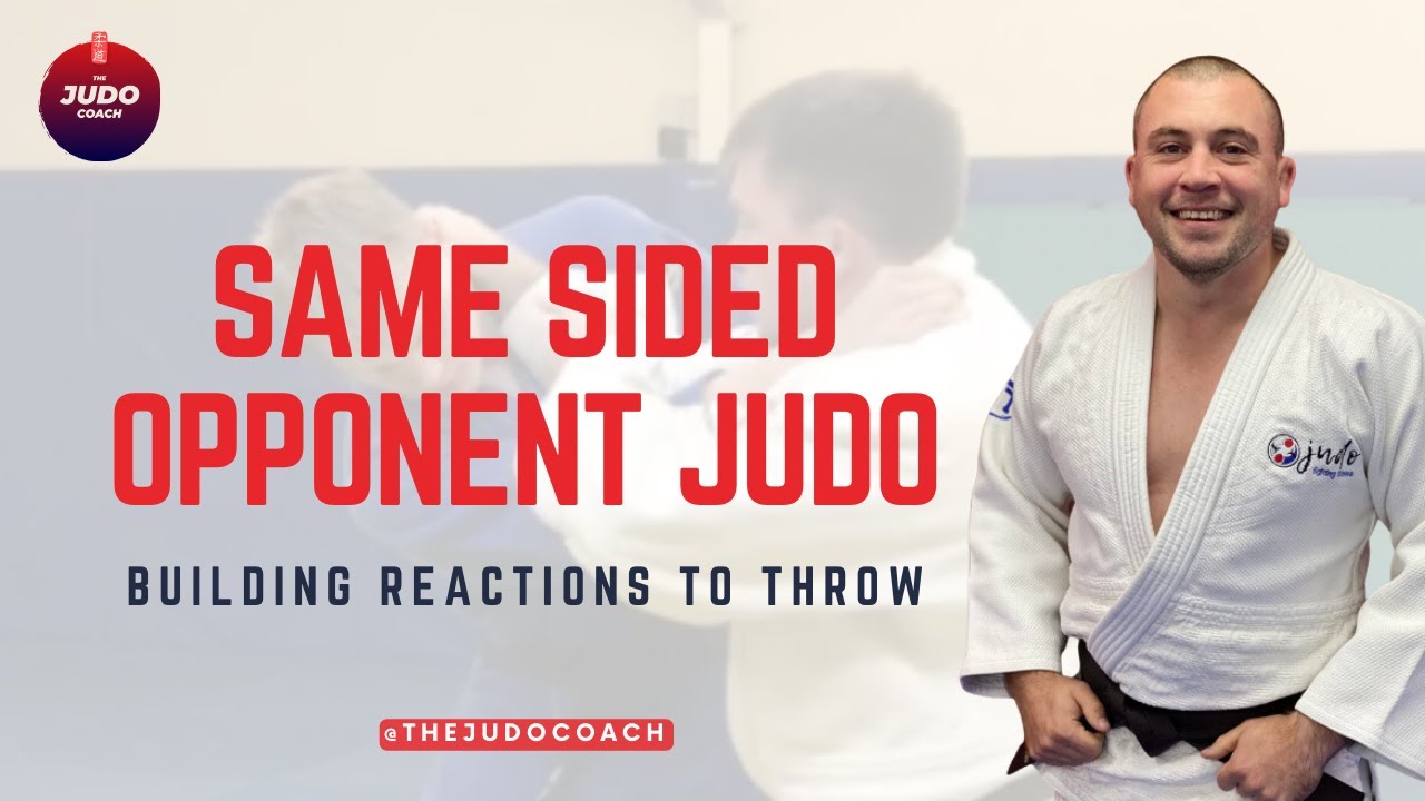 Same sided opponent Judo - Building reactions to throw - YouTube