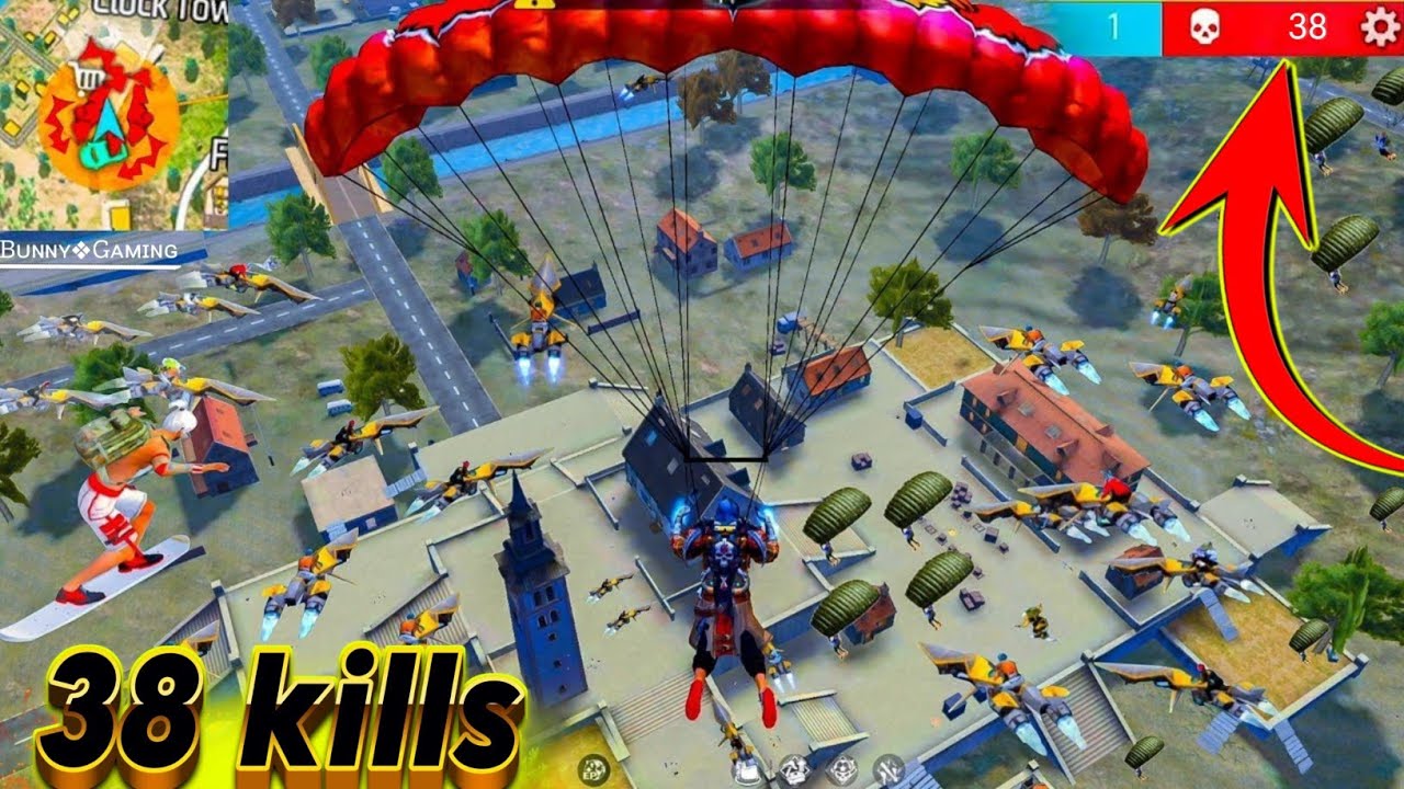 38 Kills 💪 SVD+MP40 99%Headshot Rate ⚡| Solo vs Squad [ BR Rank Full ...