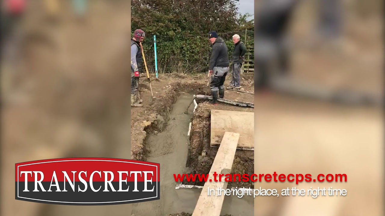 Transcrete Concrete Pumping Services - YouTube