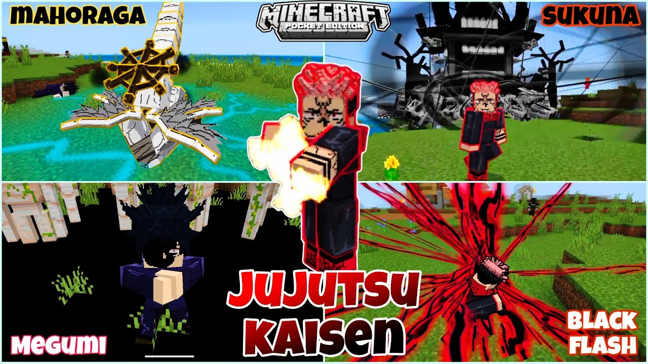 jujutsu kaisen addon mcpe 1.20 | addon jujutsu kaisen mcpe 1.20 | anime ...