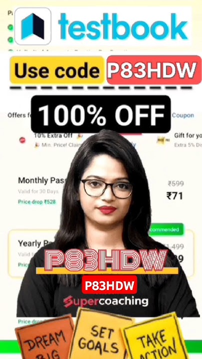 Testbook Coupon Code l Testbook Pass Pro Coupon Code l Testbook Coupon ...