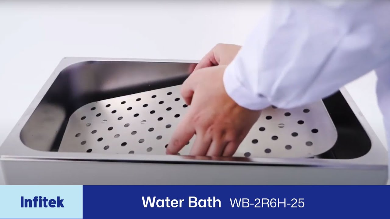 Introducing the Water Bath WB-2R6H-25 from Infitek! - YouTube