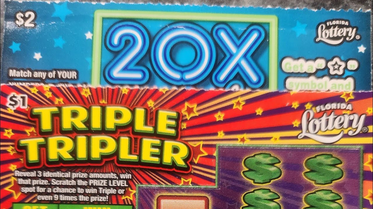 Triple Tripler and 20X The Cash lottery scratch off tickets - YouTube