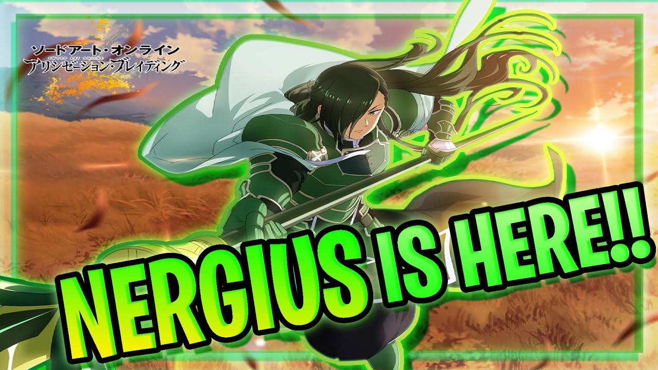 [SAO ARS]INTEGRITY KNIGHT NERGIUS IS FINALLY HERE!! - SAO Alicization ...