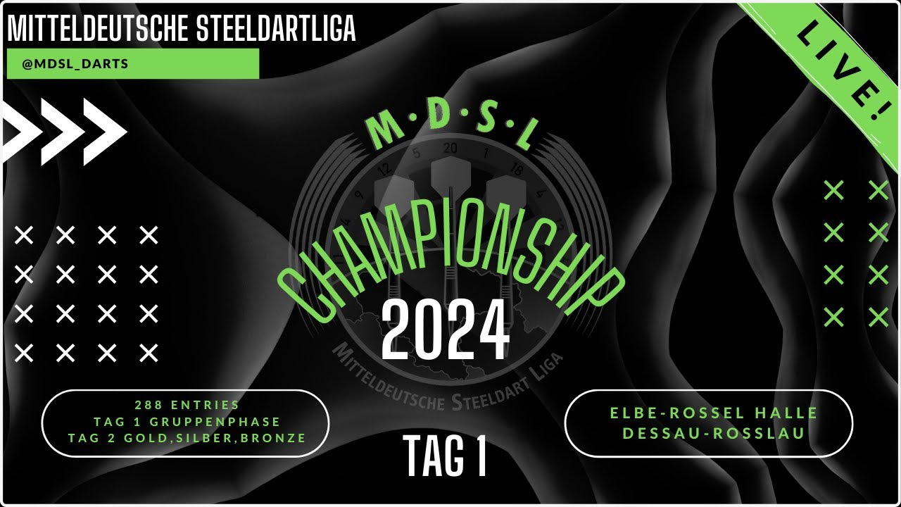 🏆🎯 MDSL Championship 2024 - Tag 1 (Vorrunde) 🎯🏆 - YouTube