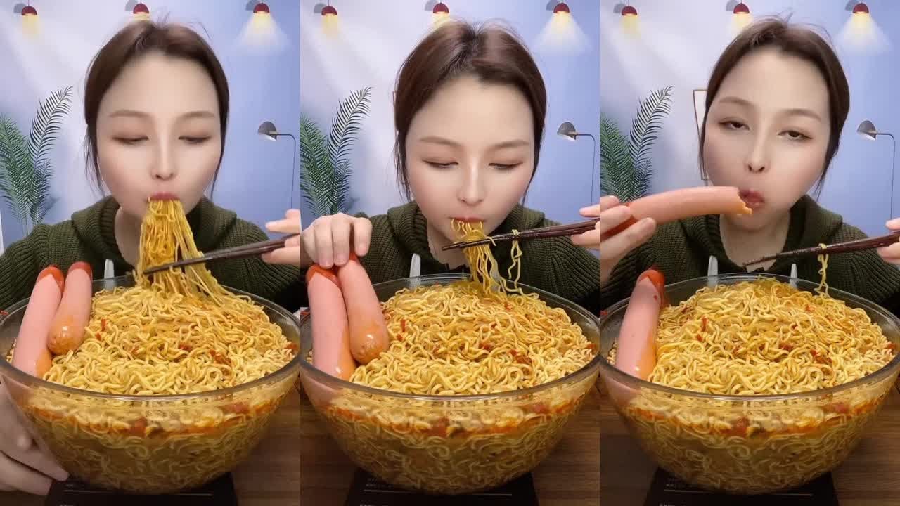ASMR MUKBANG | SPICY SEAFOOD BOIL CRAB, OCTOPUS, SCALLOP, ENOKI ...