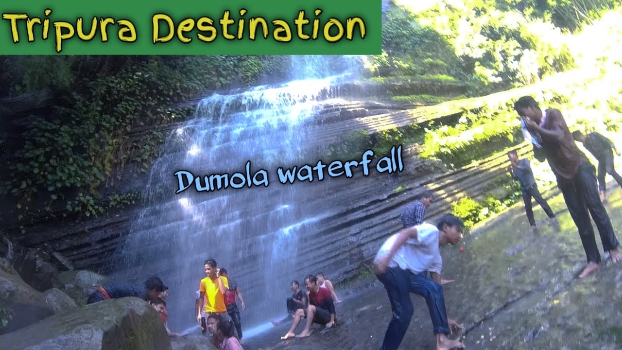 Tripura destination | Dumola waterfall, Tripura North-East India. - YouTube