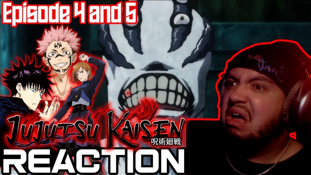 SUKUNA IS SCARY! Reacting to JUJUTSU KAISEN Episodes 4 and 5 - YouTube