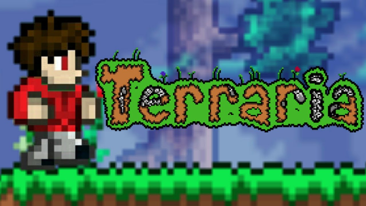 Minecraft 2D Terraria - YouTube