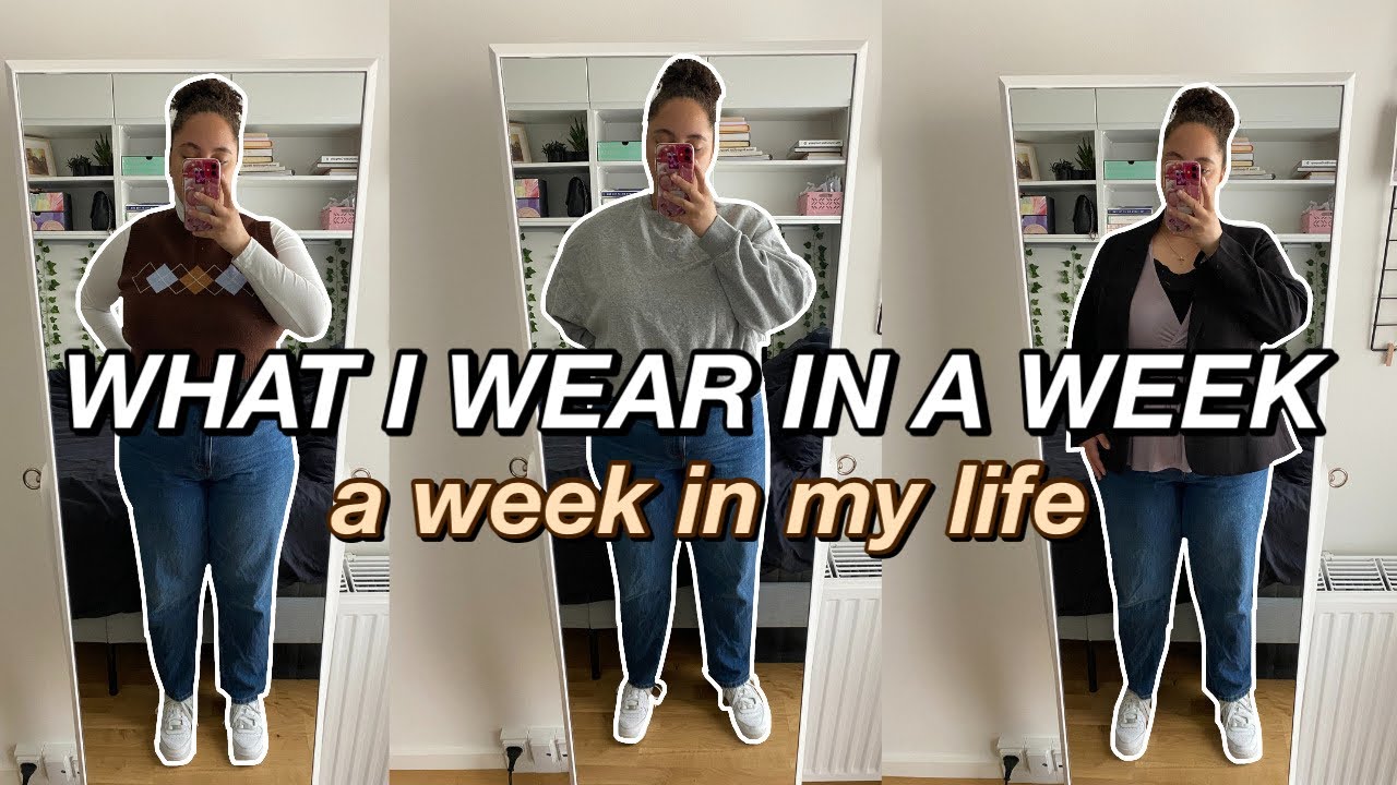 A WEEK IN OUTFITS! *outfits for uni, volunteer work & going out* - YouTube