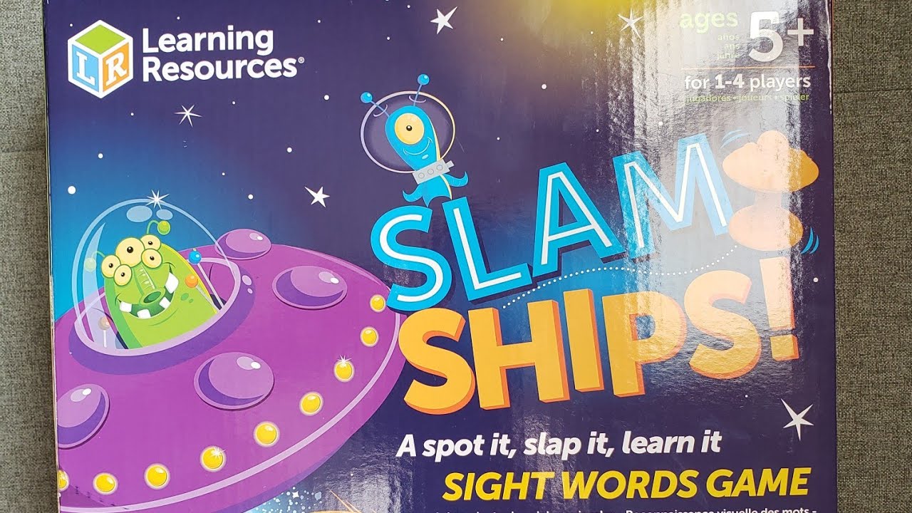 Slam Ships Sight Word Game Review - YouTube