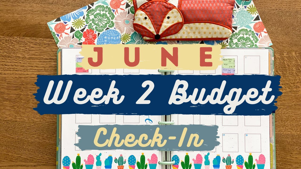 June Week 2 BUDGET Check-In | DINKs who Budget | Birthday Week | Paper ...