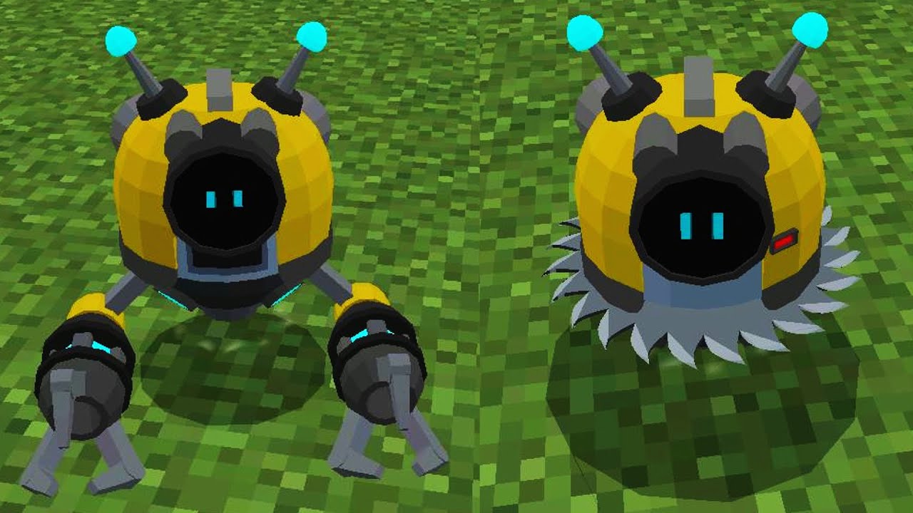 TT BOTS addon in Minecraft PE Bedrock edition - YouTube