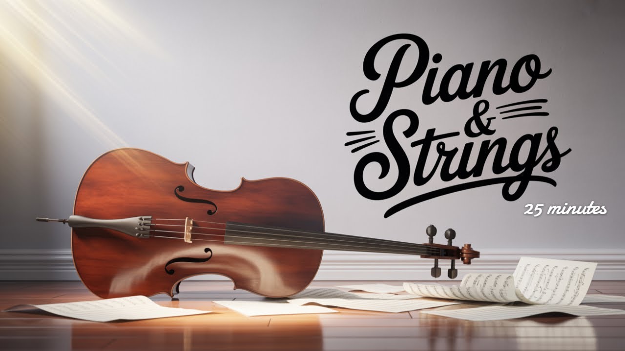 Emotional Piano & Strings Calming | Instrumental Music for Focus ...