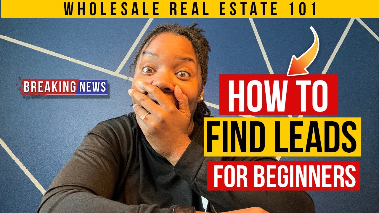 How To Find Motivated Sellers For Beginners I Wholesale Real Estate Youtube