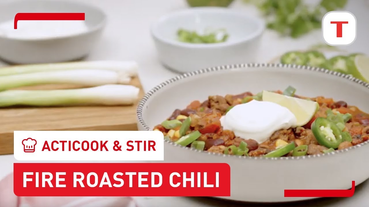 Fire Roasted Chili | ActiCook & Stir | T-fal Recipe - YouTube