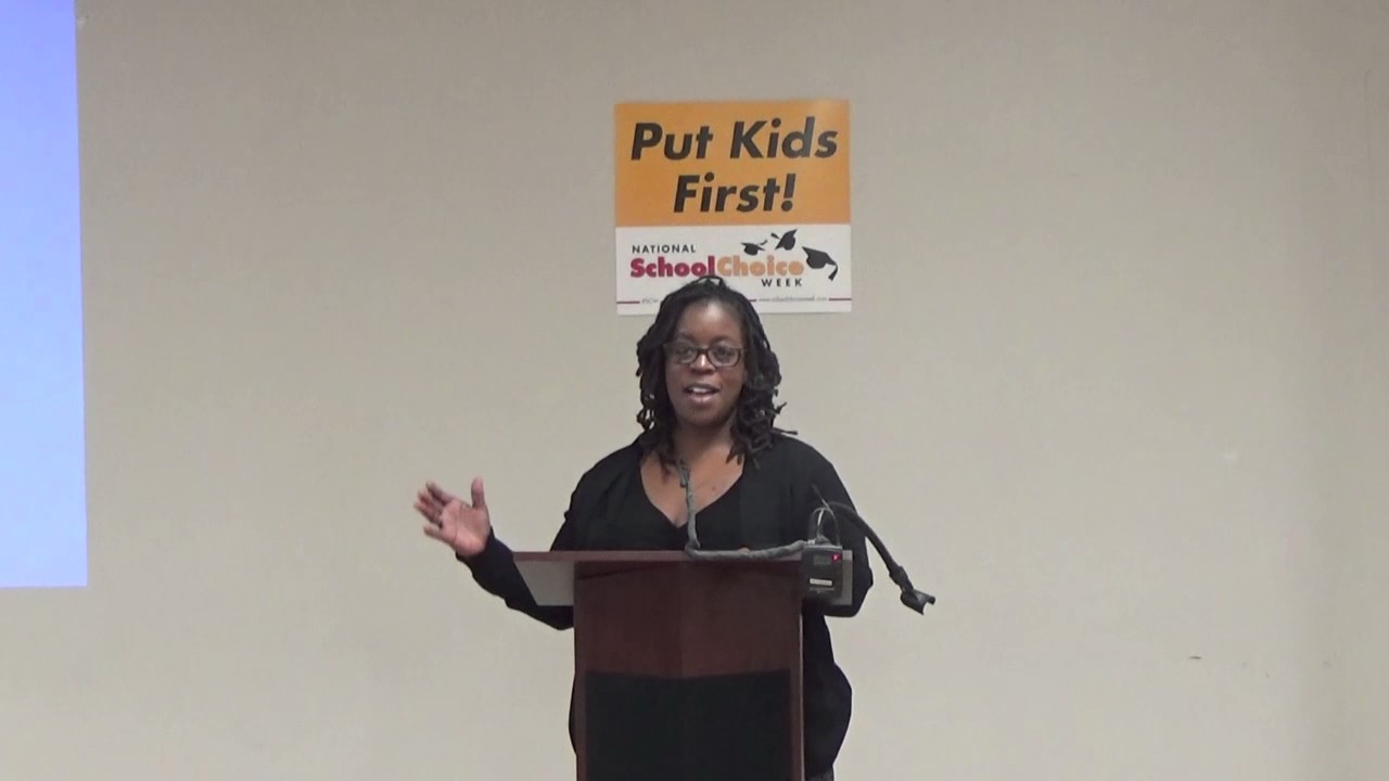 Andrea Comer At CT Parent Union Black History Month Celebration - YouTube