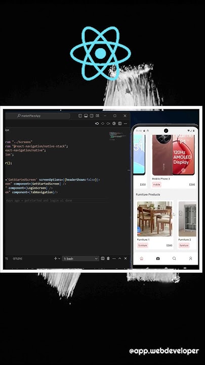 React Native Expo Marketplace App Reactnativeapp Appdev Ytshorts Ytshortsindia Shorts