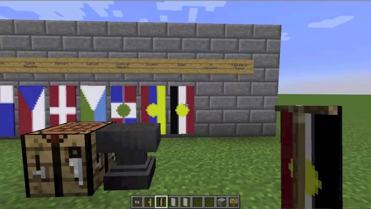 Minecraft Snapshot 14w30a: All Flags of the World [Ep 10] - YouTube