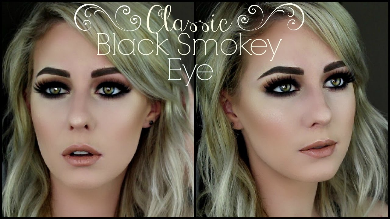 Talk Thru Tutorial | *Classic Black Smokey Eye* | Ashton Doty MUA - YouTube