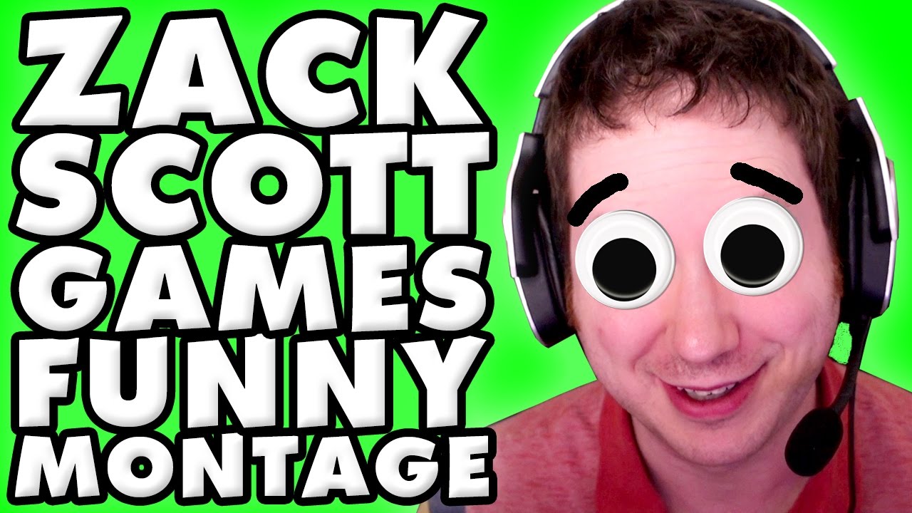 ZackScottGames Funny Montage Summer 2017! - YouTube
