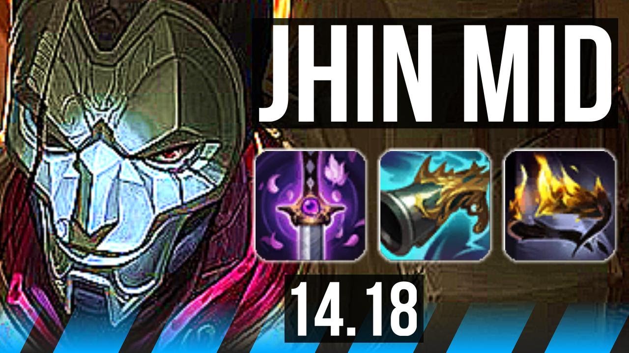 JHIN vs JAYCE (MID) | Godlike, 15/4/7, 500+ games | NA Grandmaster | 14 ...