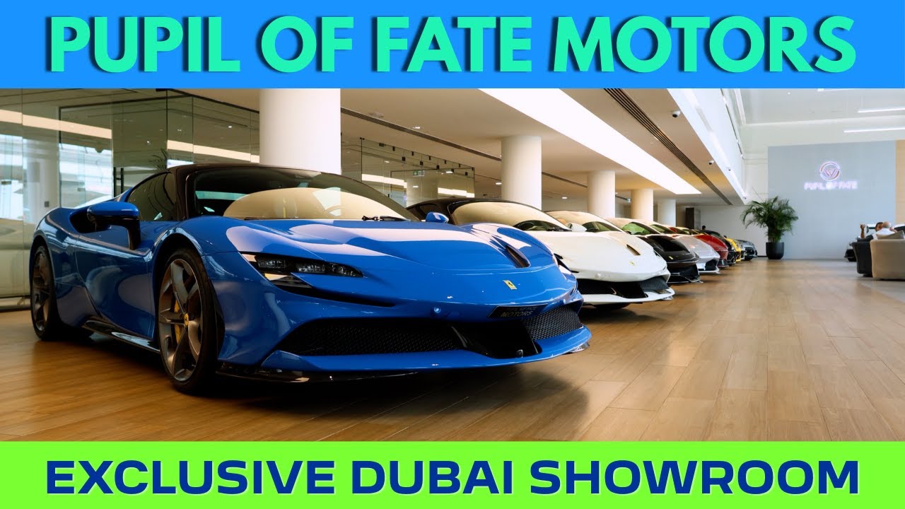 PUPIL OF FATE MOTORS // Exclusive Dubai Supercar Showroom 🏎️ - YouTube