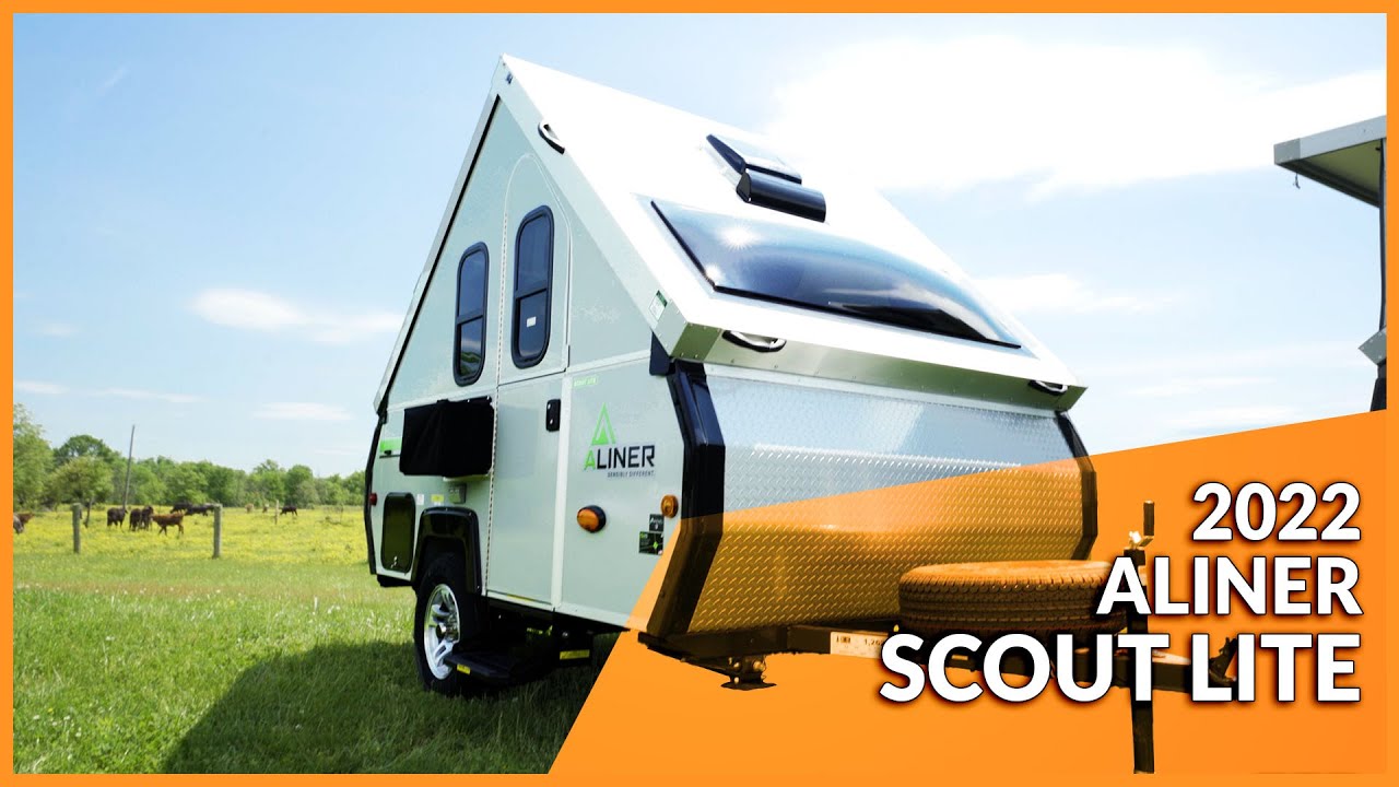 Scout it Out! 2022 ALiner Scout Lite A-Frame Pop-Up Trailer Virtual ...