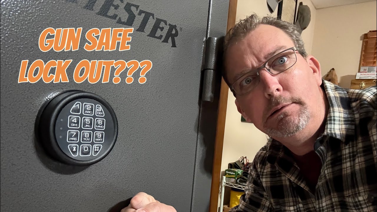 Winchester Gun Safe keypad problems. How to gain access and fix the ...