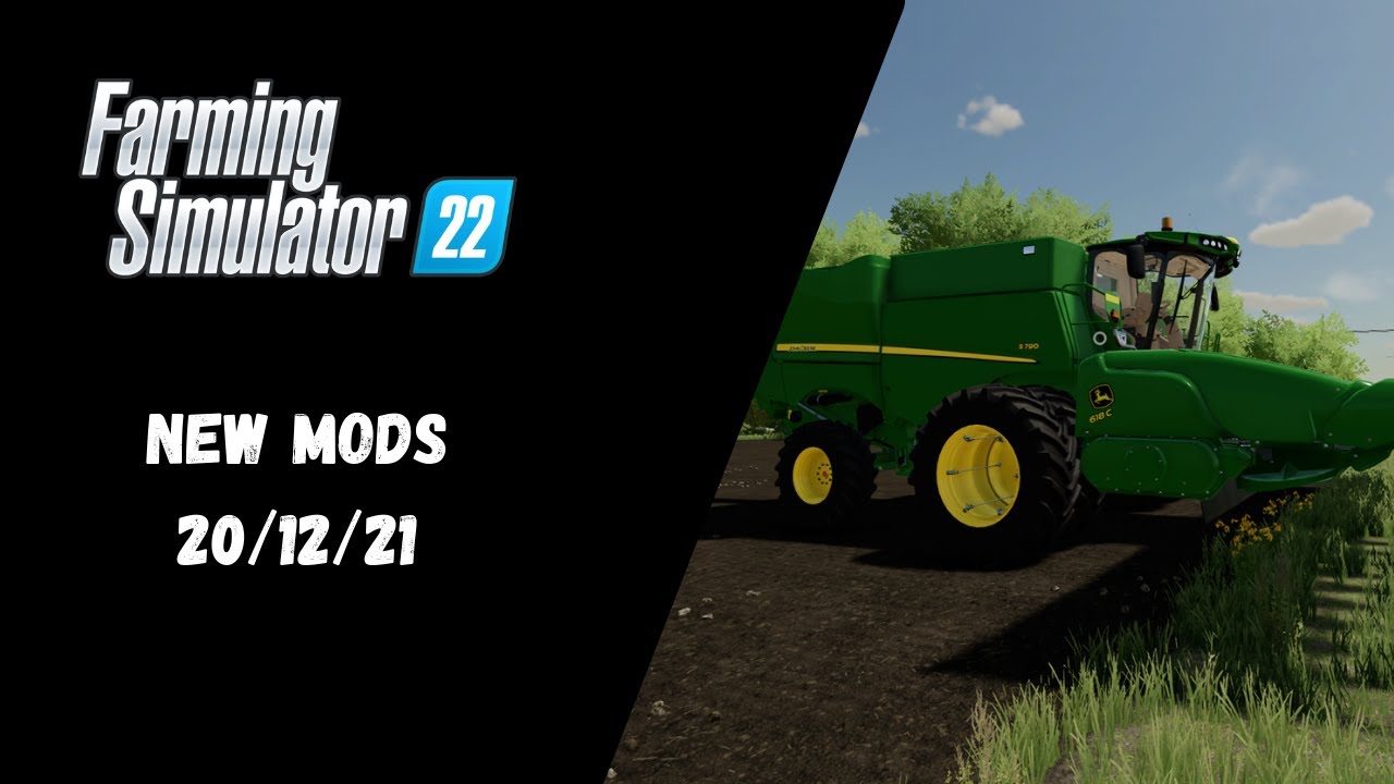 FS22 - New Mods 20/12/21 - Farming Simulator 22 - YouTube