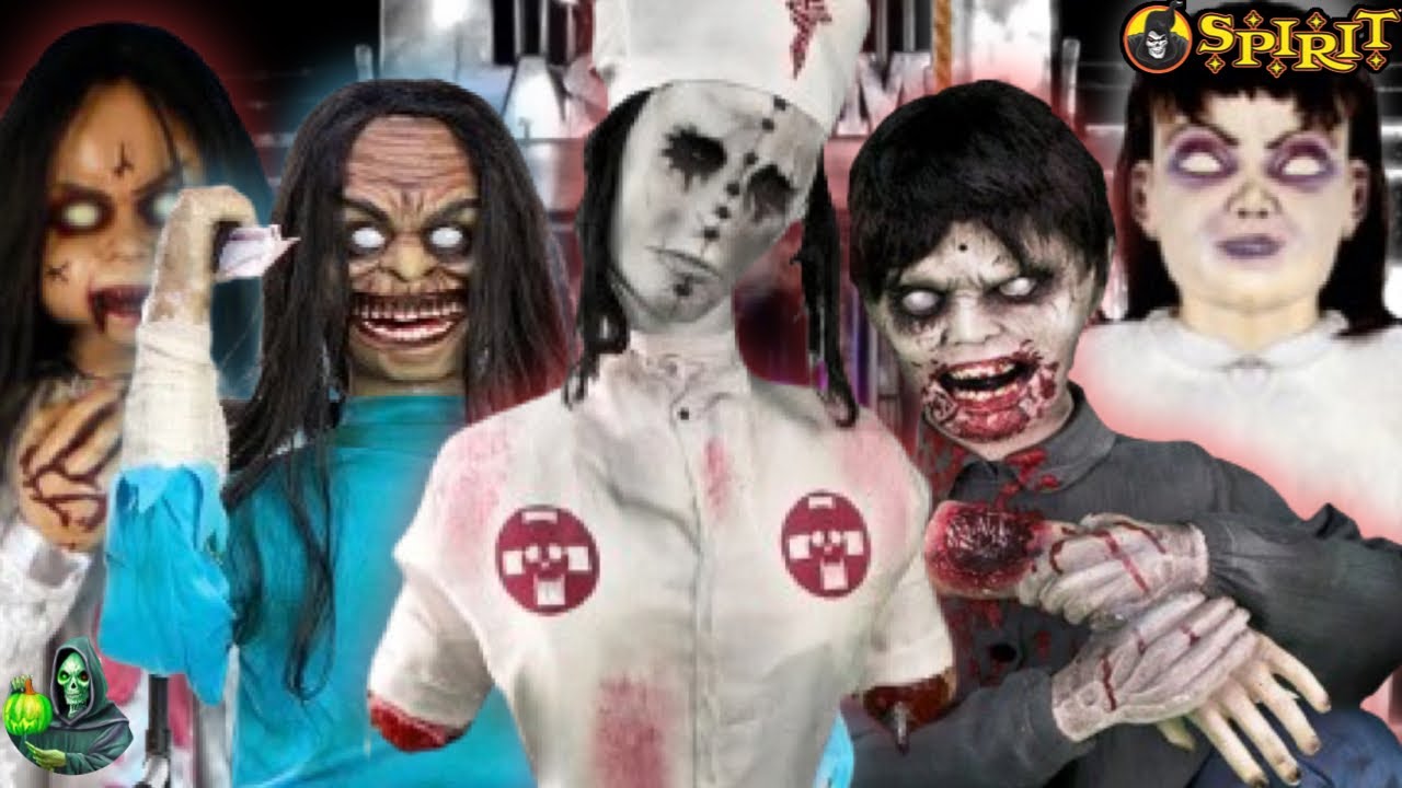 2013 ASYLUM 🏥| Spirit Halloween ALL ANIMATRONIC VIDEOS - YouTube