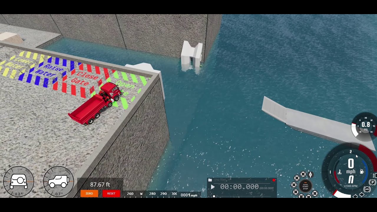 FUNCTIONAL Dry Dock | BeamNG.drive - YouTube