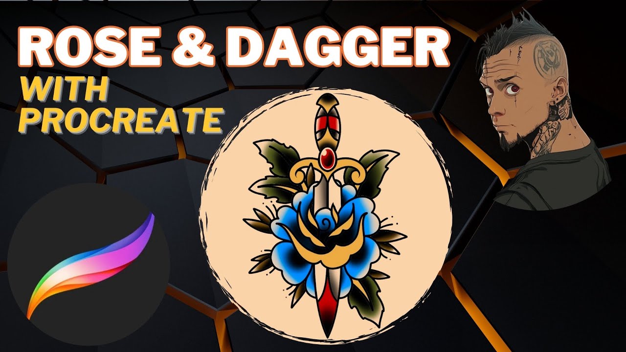How To Draw A Traditional Tattoo - Creating American Traditional Tattoo ...