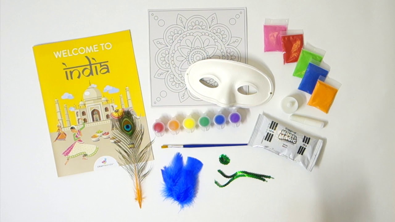 India Activity Pack Promo | Kids Craft Activity Packs | Craft Nation ...