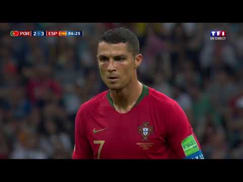 POR - ESP (2018) : D'un coup franc exceptionnel, Ronaldo ramène le Portugal à hauteur ! - 15/06/18 -