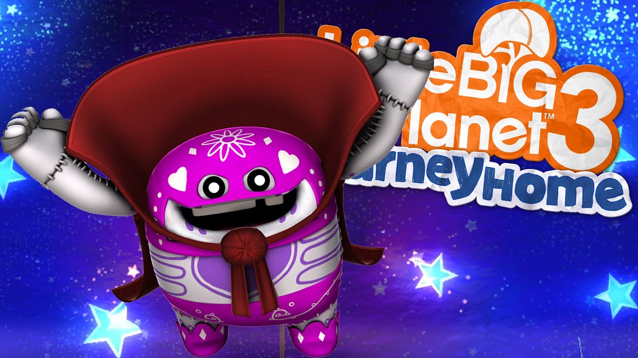 LittleBigPlanet 3 - The Journey Home 100% Walkthrough Multiplayer Race ...